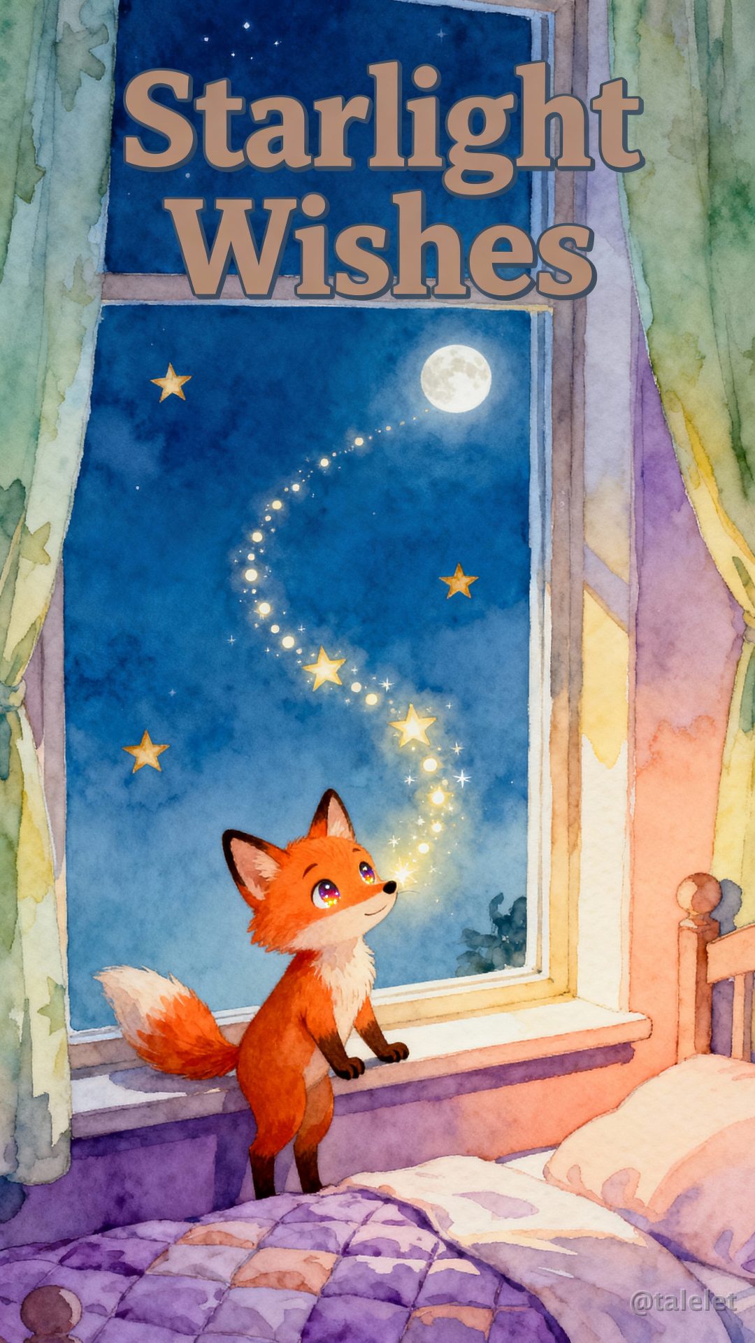 Starlight Wishes – 5-Minute Bedtime Story | ToddlerStory